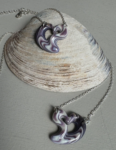 Set of Hearts for Two | Marcia Poirier Shell Carver